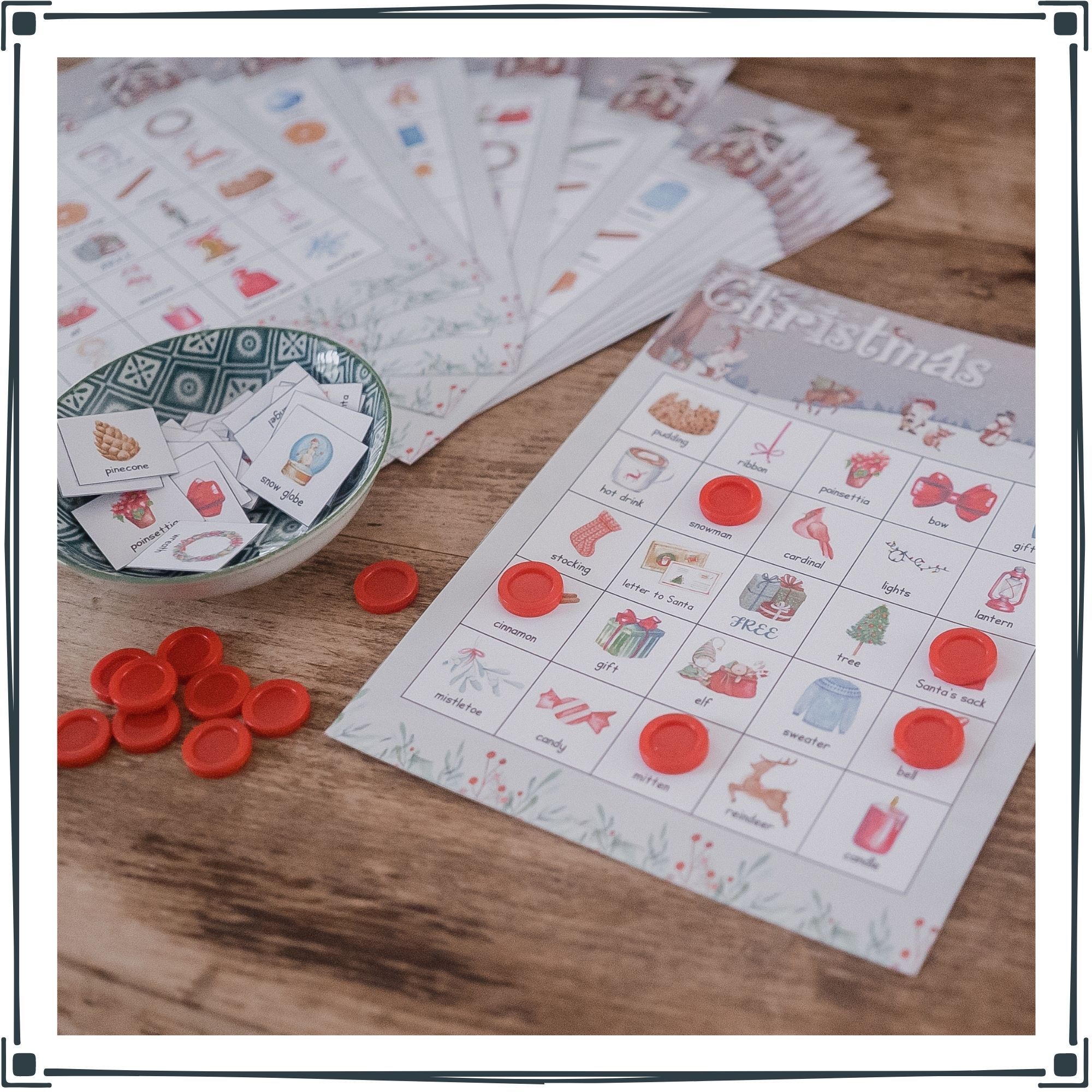 Christmas Bingo Game - Christmas Classroom Activity - Fun Christmas ...