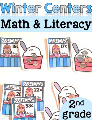 Winter Math and Literacy Centers {2nd Grade} | Made By Teachers