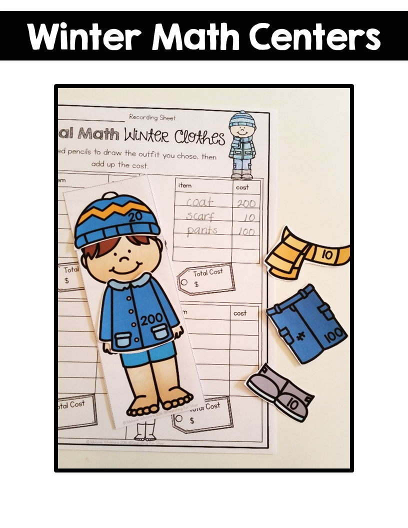 Winter Math and Literacy Centers {2nd Grade} | Made By Teachers
