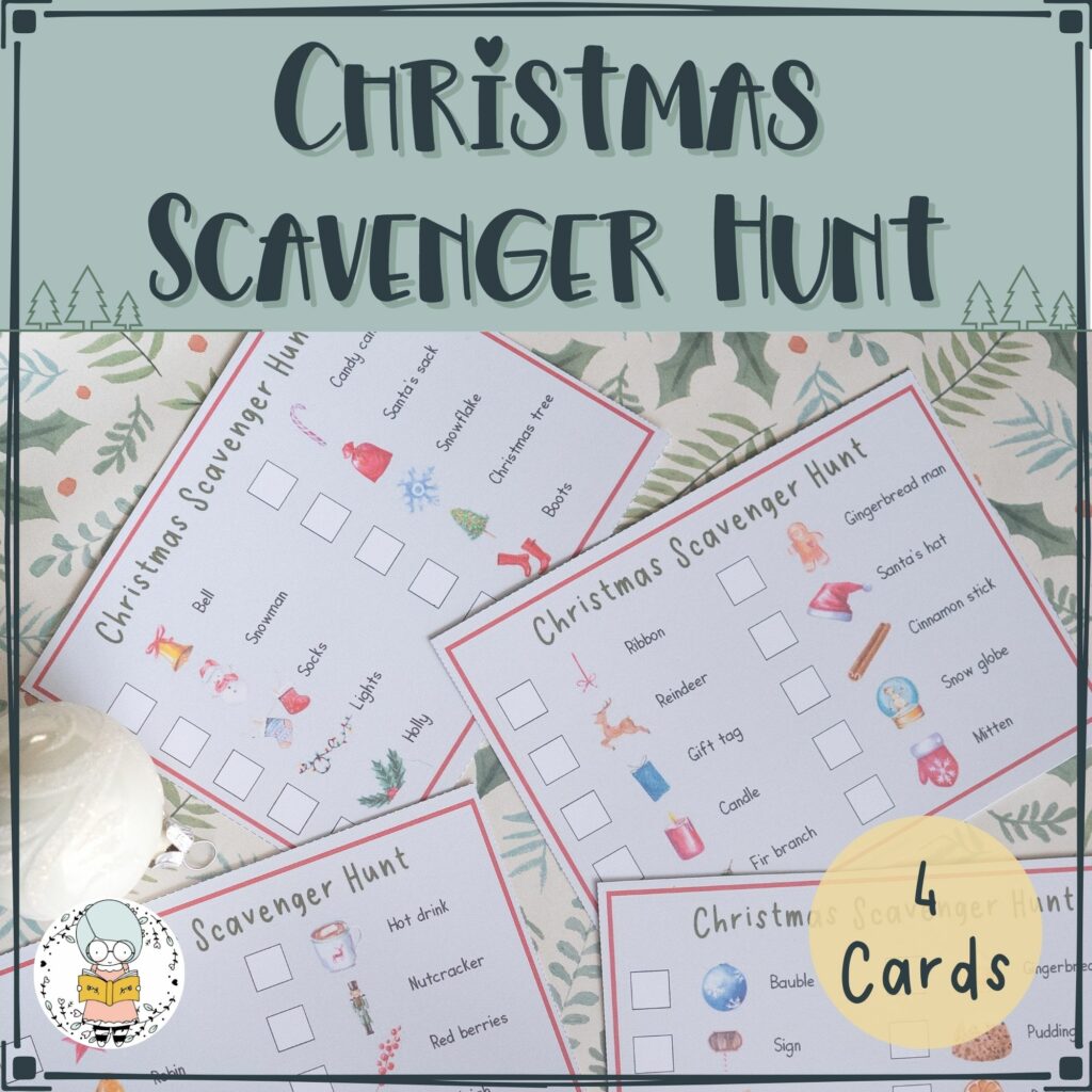 Christmas Scavenger Hunt - Holiday Fun with Family and Friends | Made ...