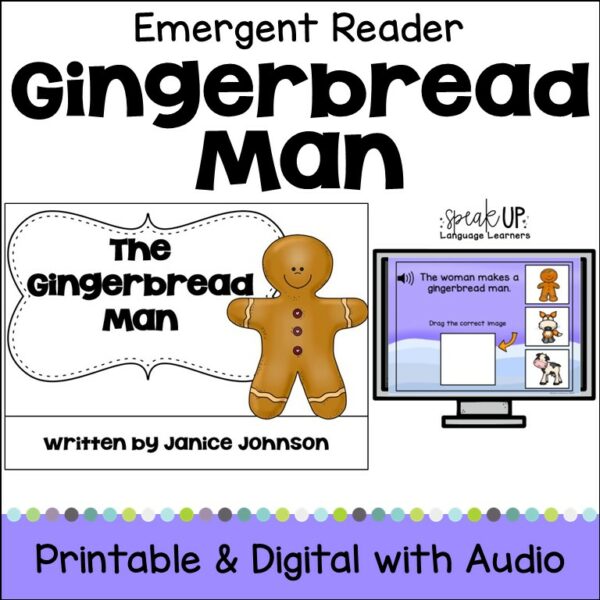 The Gingerbread Man Reader Simple Fairy Tale Reader for Early Readers ...