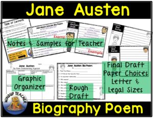 Jane Austen Poem Writing Activity | Made By Teachers