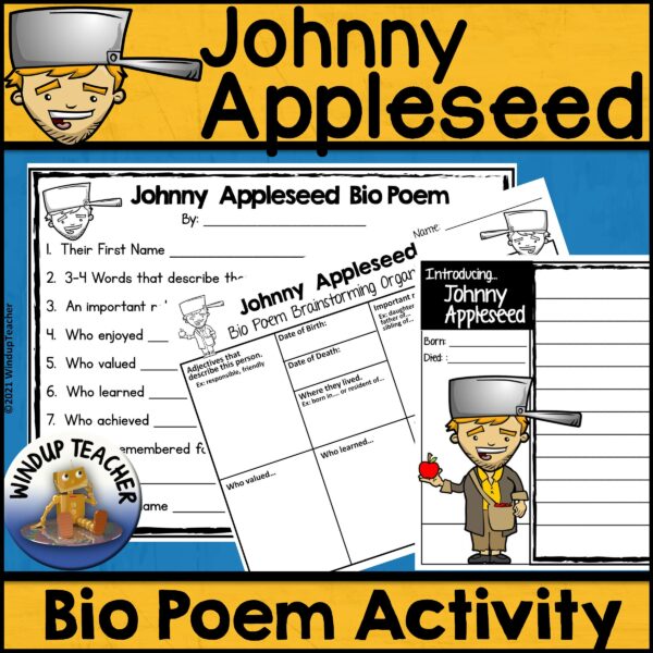 Johnny Appleseed Poem Writing Activity | Made By Teachers