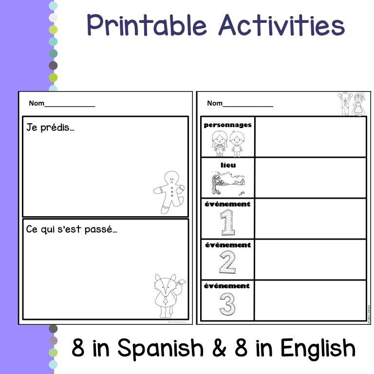 Bilingual hombre / niño de jengibre Fairy Tale Reader Easy Beginning ...
