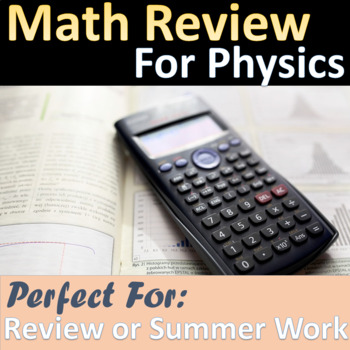 Math Review Worksheet for Physics Class | Made By Teachers