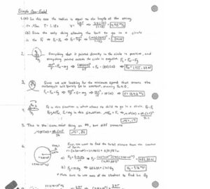 Physics: Uniform Circular Motion Review Sheet | Made By Teachers
