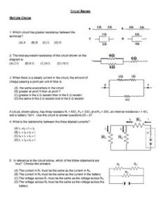 Physics Circuits Diagram