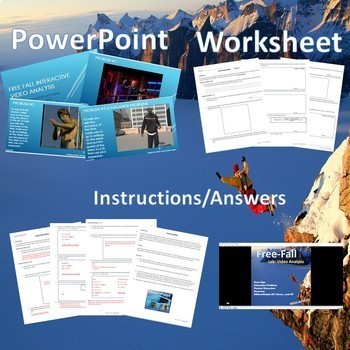 Physics: Free Fall Interactive Video Problems (Lab) | Made By Teachers