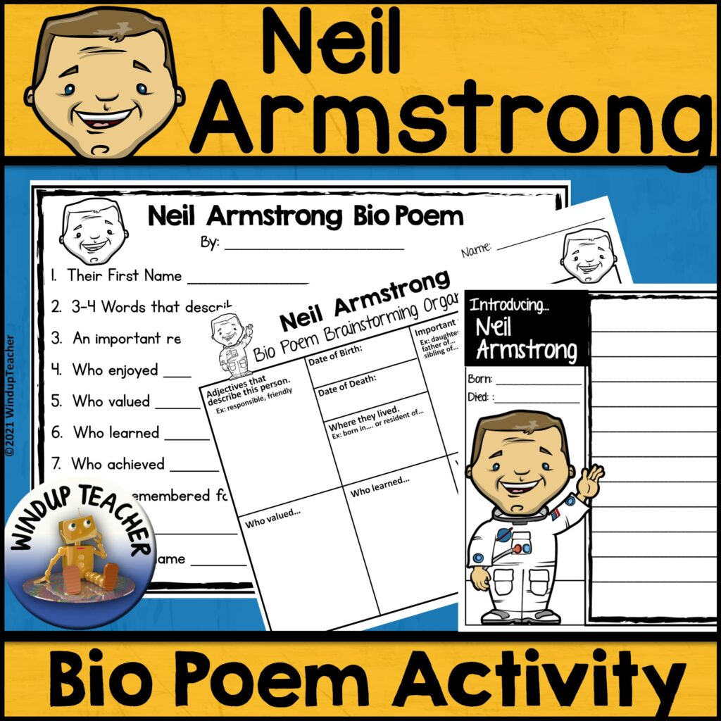 Neil Armstrong Poem Writing Activity | Made By Teachers