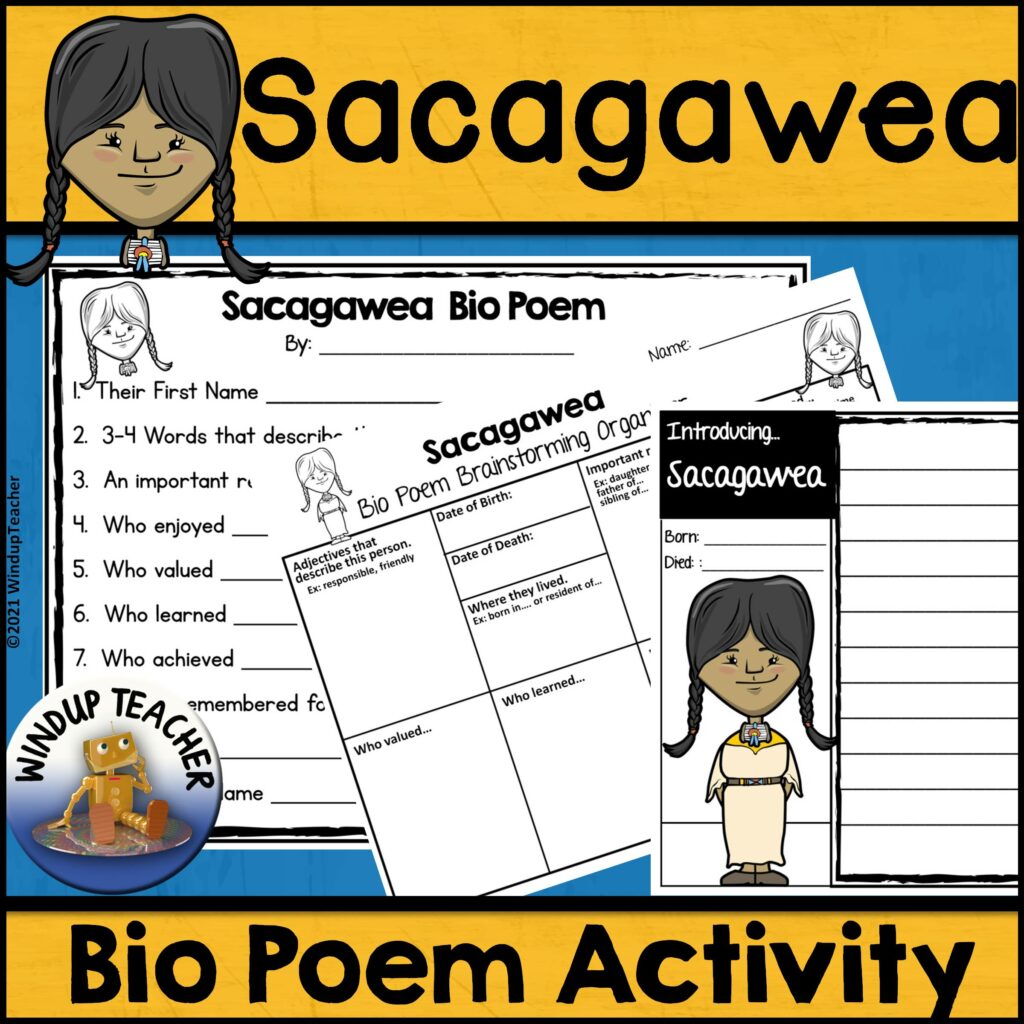 Sacagawea Poem Writing Activity | Made By Teachers