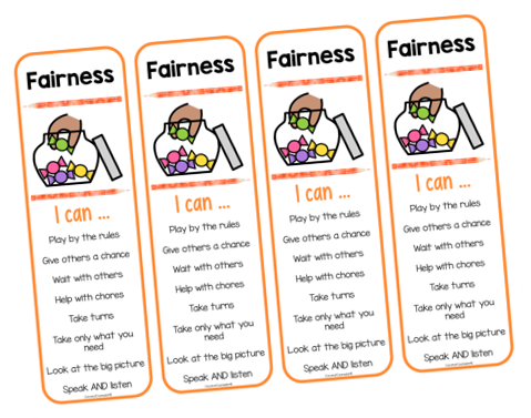 Fairness Bookmark | Made By Teachers