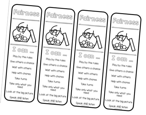 Fairness Bookmark | Made By Teachers