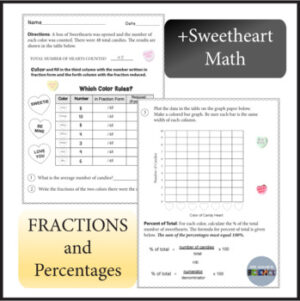 Valentines Day Reading Comprehension Sweetheart and Conversation Hearts ...