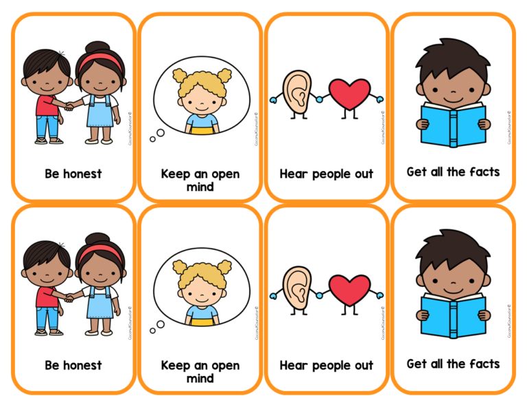 Fairness Matching Card Game | Made By Teachers