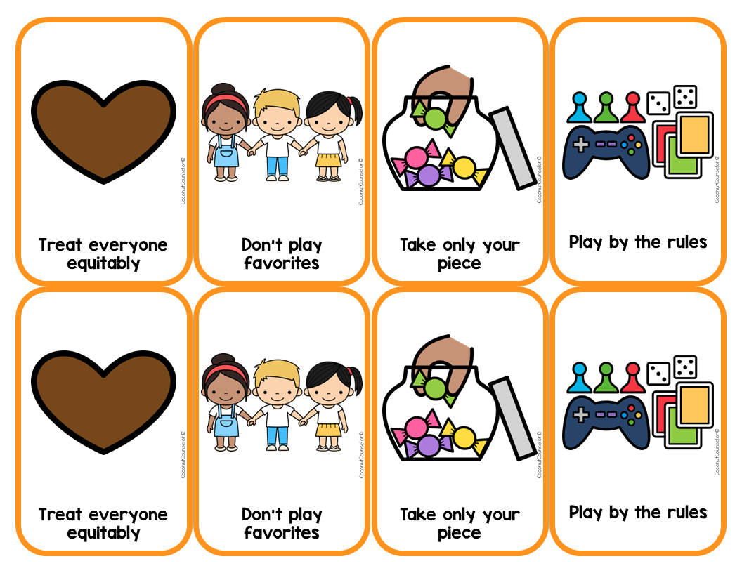 Fairness Matching Card Game | Made By Teachers