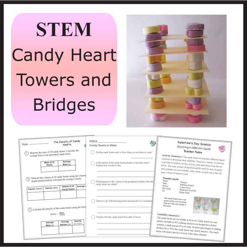 Valentines Day Science Sweetheart Science Conversation Hearts | Made By ...