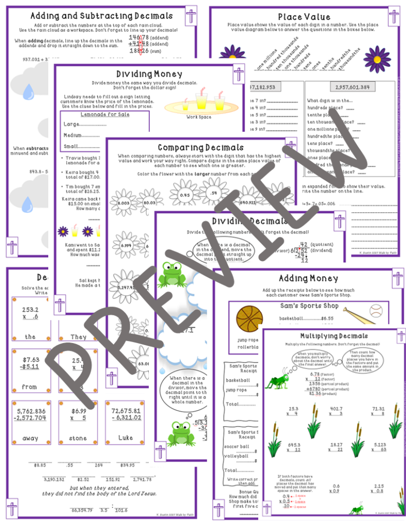 Spring Math Bundle | Made By Teachers