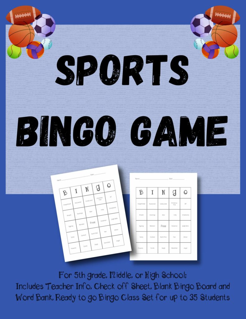 sports-bingo-game-5th-grade-middle-high-school-class-set-up-to-35