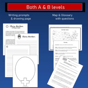 Clara Barton 4th-6th Teaching video & worksheets | Made By Teachers