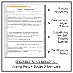 Percy Jackson and the Lightning Thief Novel Study | Made By Teachers