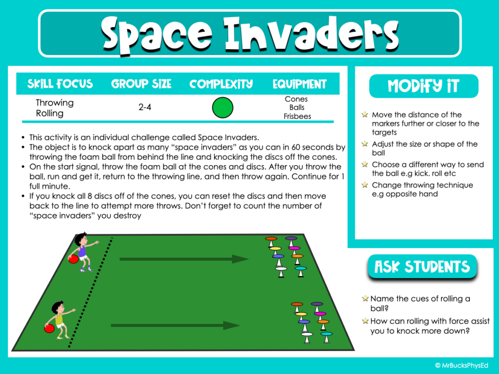 Physical Education - 20 Target Games | Made By Teachers