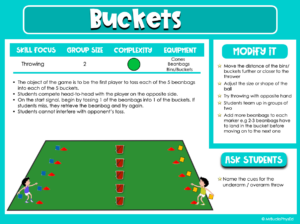 Physical Education - 20 Target Games - Made By Teachers