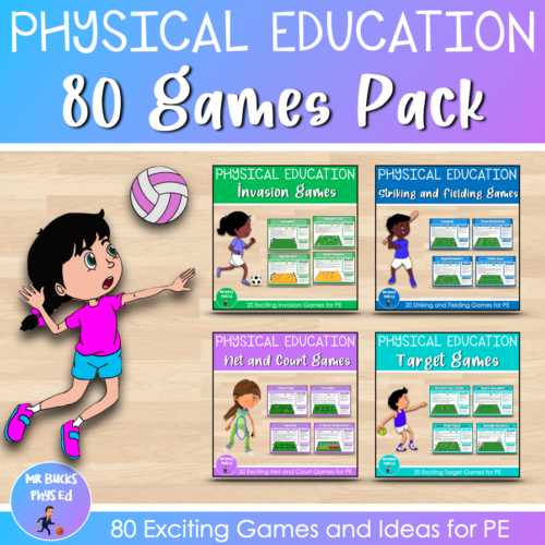 Physical Education - 80 Games Pack | Made By Teachers