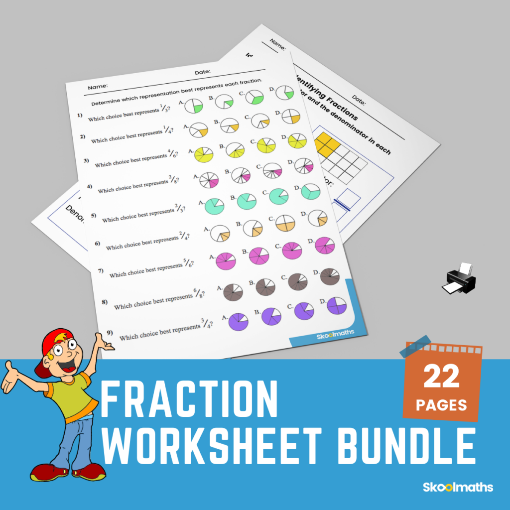 Equivalent Fractions NO PREP Worksheet Packet: CCSS 3.NF.A.1 | Made By ...