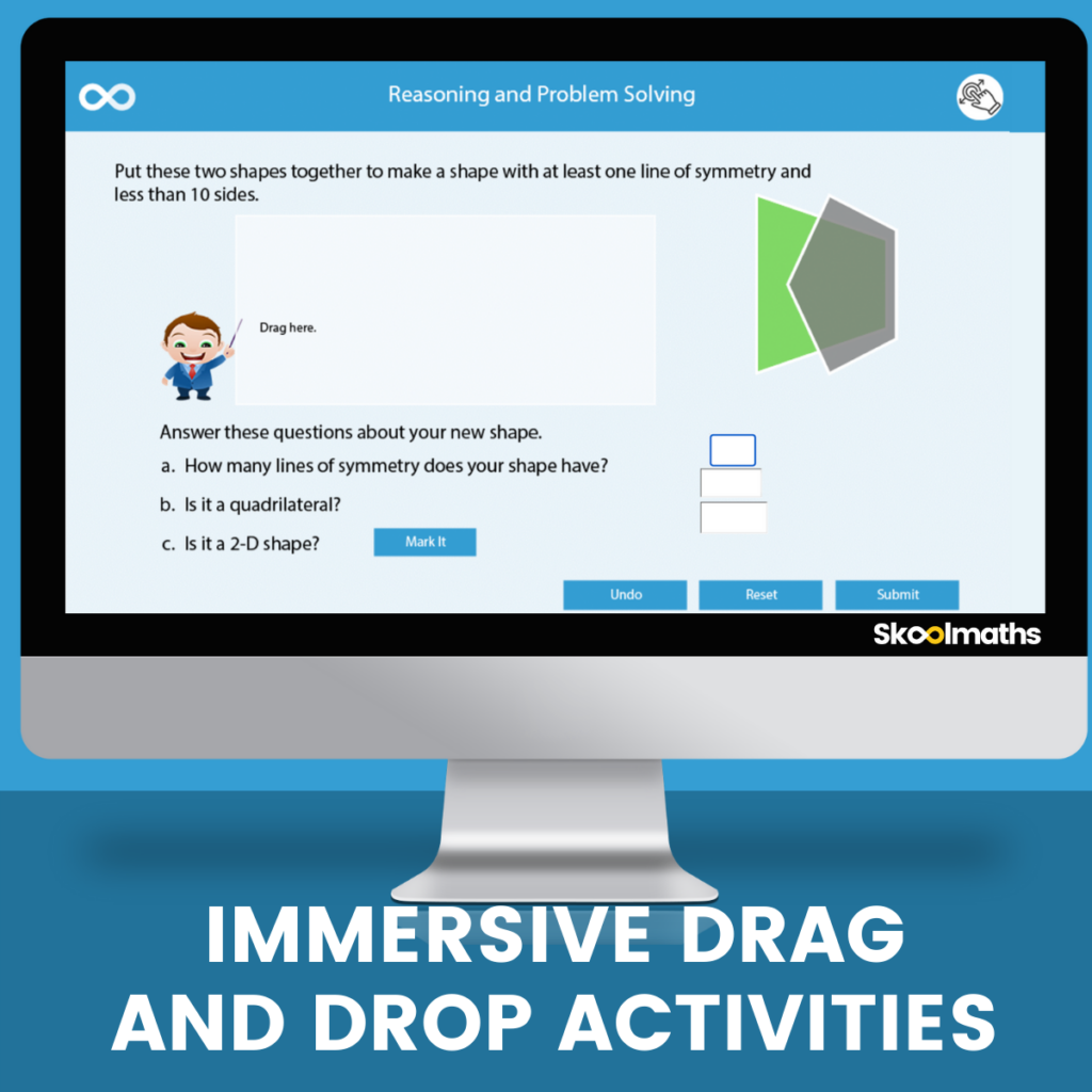 Lines of Symmetry Digital Lesson and Activities for 4th Grade | Made By ...