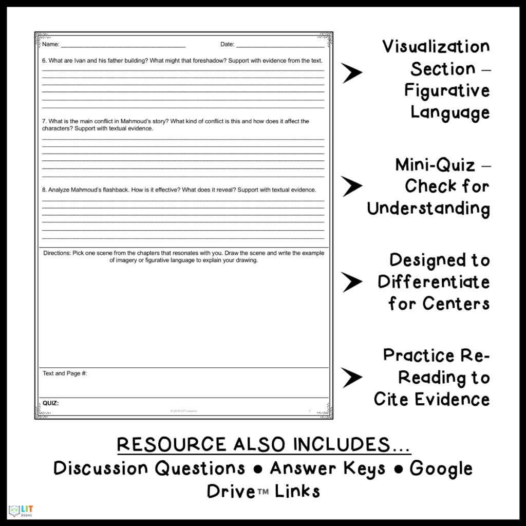 Refugee by Alan Gratz Novel Study | Made By Teachers