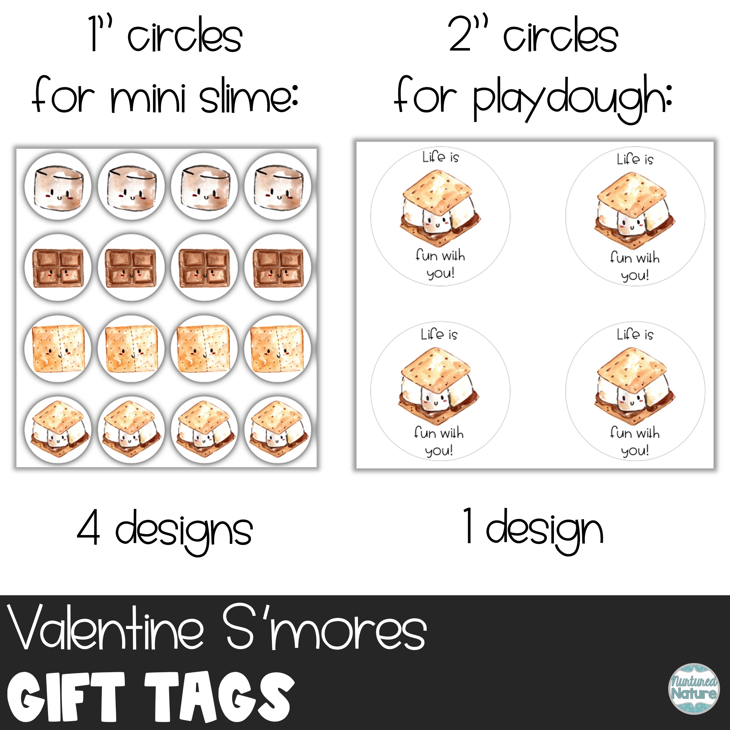 Valentine’s Day Gift Tags for Student Gifts from Teacher - S'mores ...