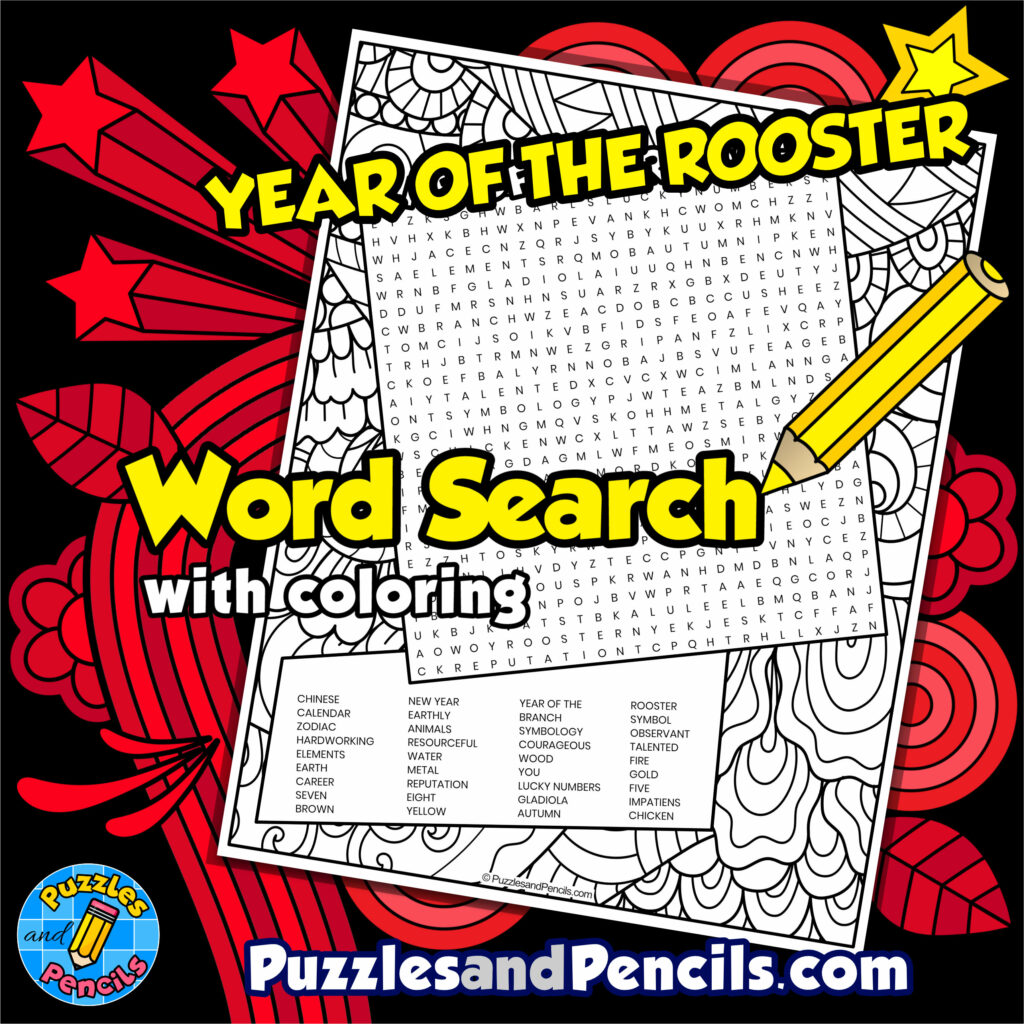 Veterinarian Word Search Puzzle Activity Page and Coloring | Career ...