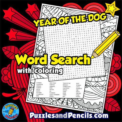 Autumn to Winter Word Search Puzzle Activity Page with Coloring ...