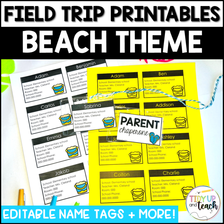 Beach Field Trip | Made By Teachers