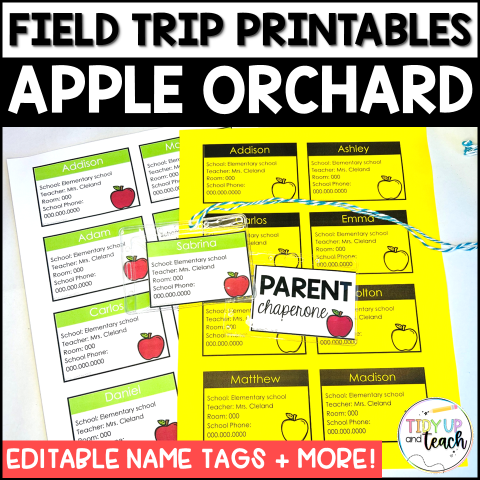 Apple Orchard Field Trip | Made By Teachers