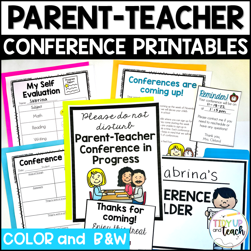 Parent Teacher Conference Forms Made By Teachers Parent Teacher Conference Forms Made By Teachers