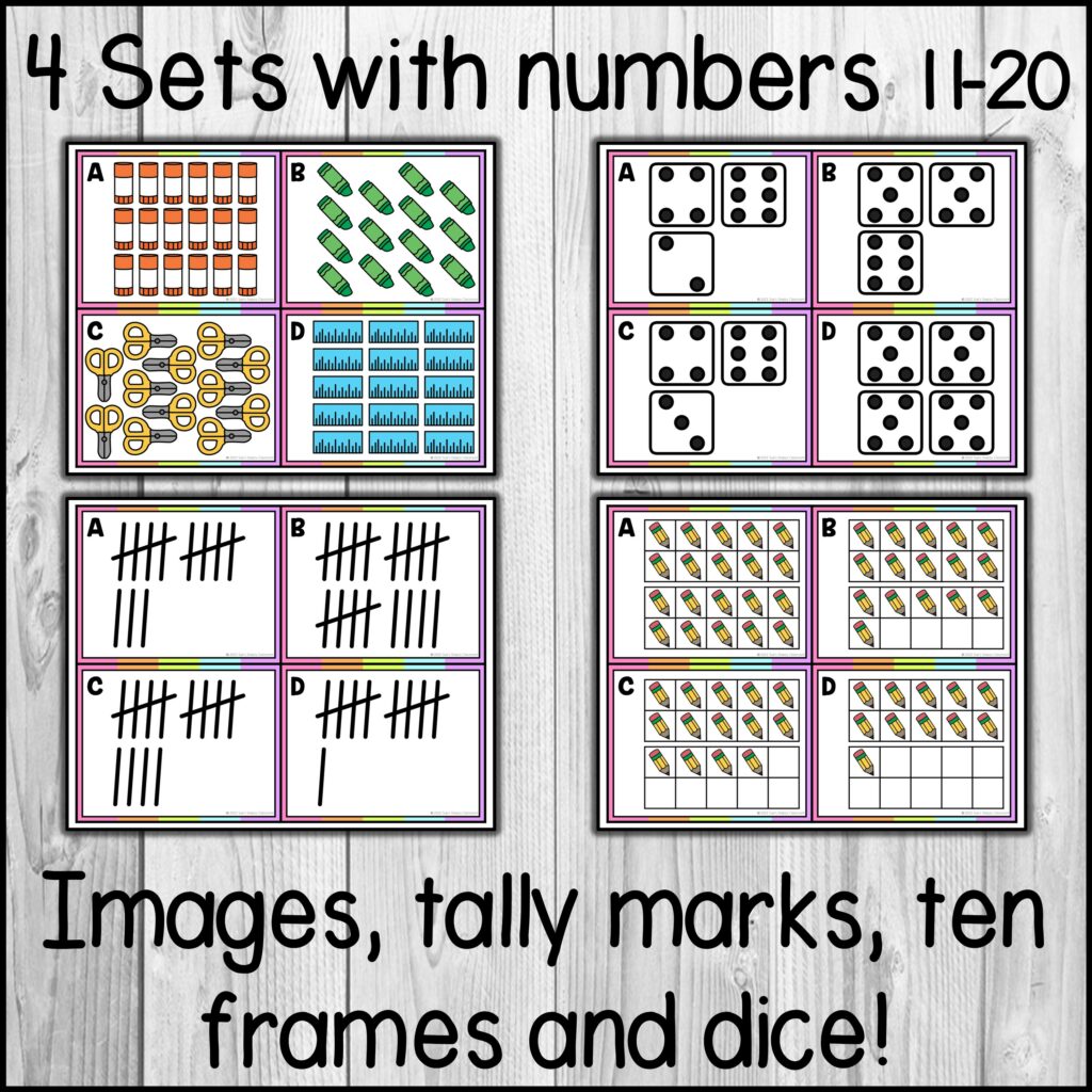 Back to School Center | Count the Room | Numbers 1 to 20 - Math ...