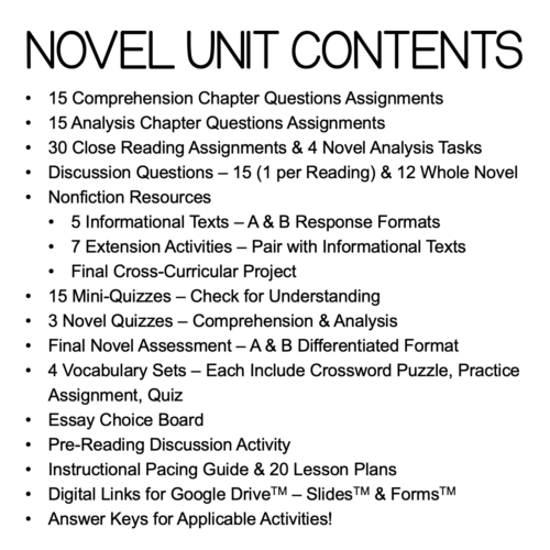 Restart by Gordon Korman Novel Study | Made By Teachers
