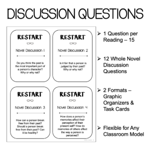 Restart by Gordon Korman Novel Study | Made By Teachers