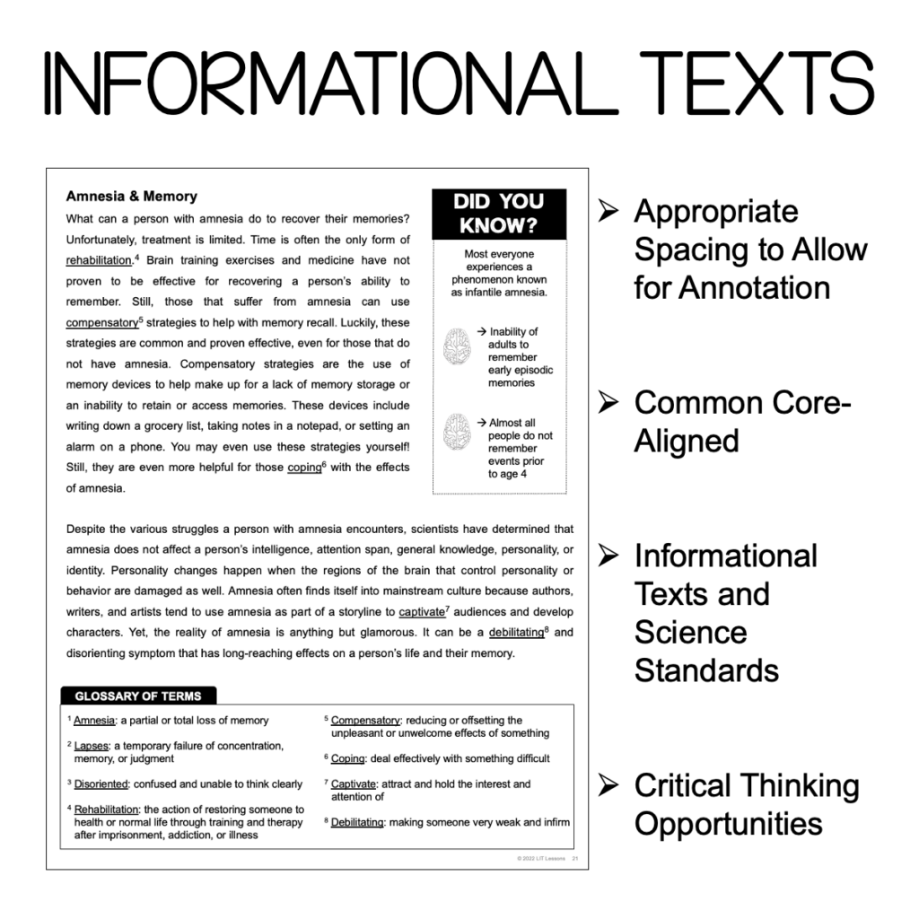 Restart by Gordon Korman Novel Study | Made By Teachers