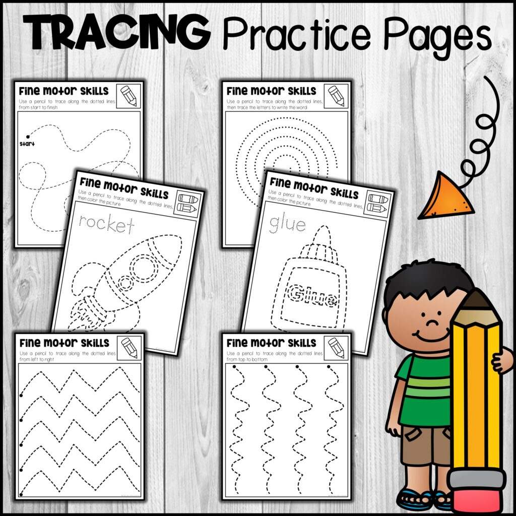 Back to School | Fine Motor Skills Practice | Cutting, Dab a Dot ...