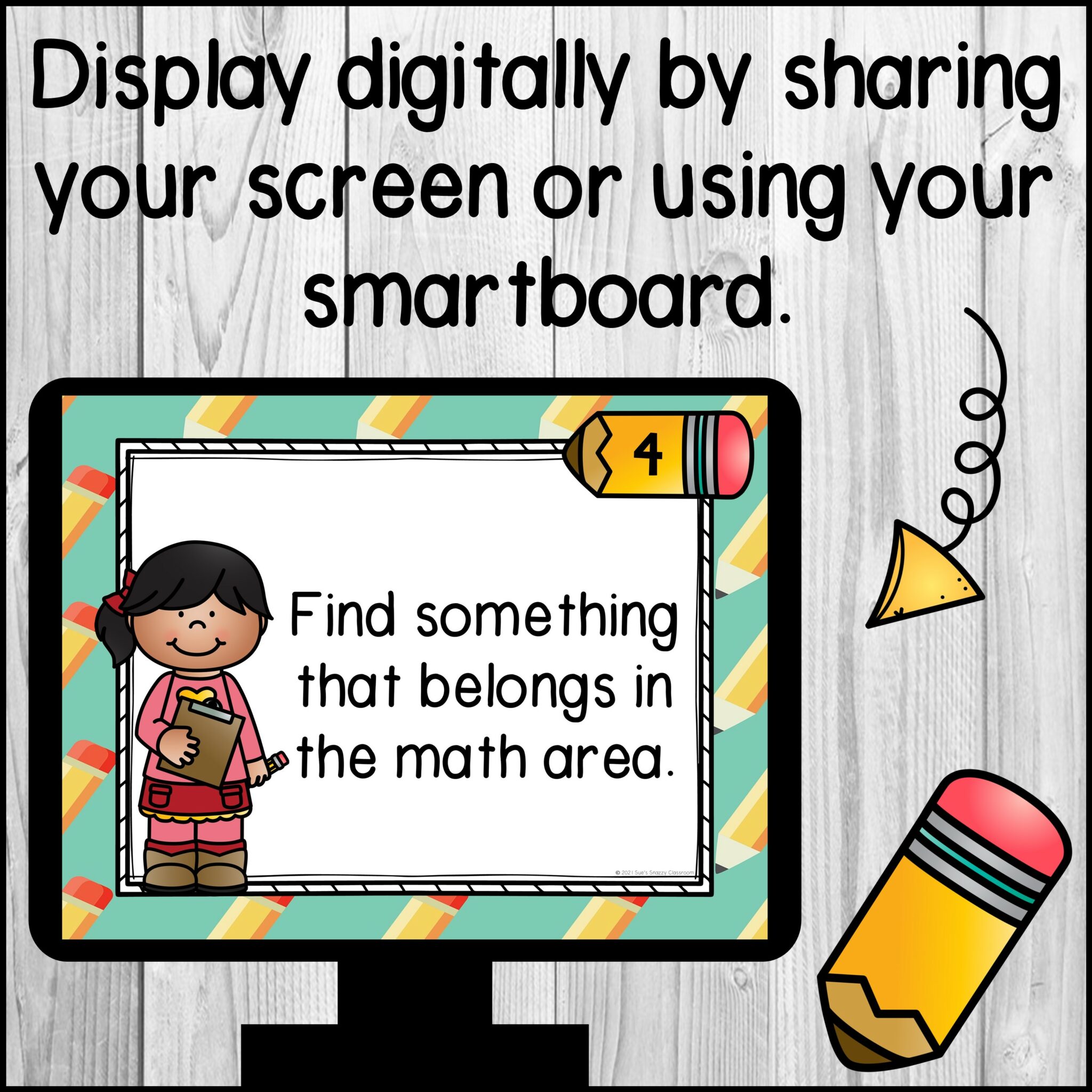 Back to School Activity | Scavenger Hunt and Directing Drawing Activity ...