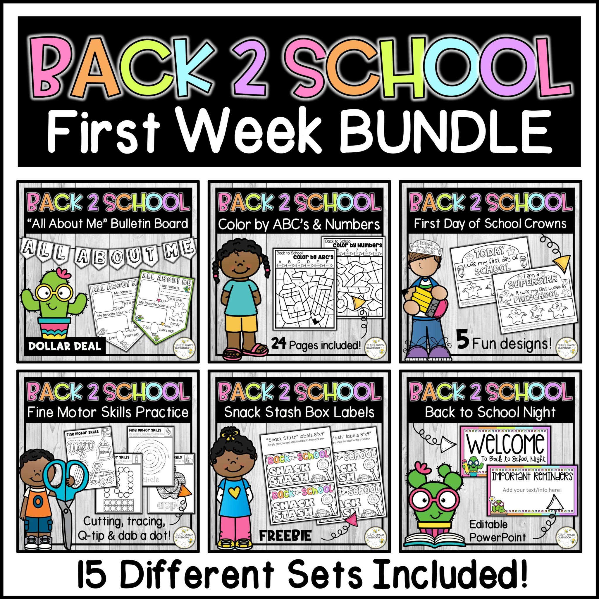 Back to School Bundle | Activities and Resources for the First Week of ...