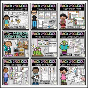 Back to School Bundle | Activities and Resources for the First Week of ...