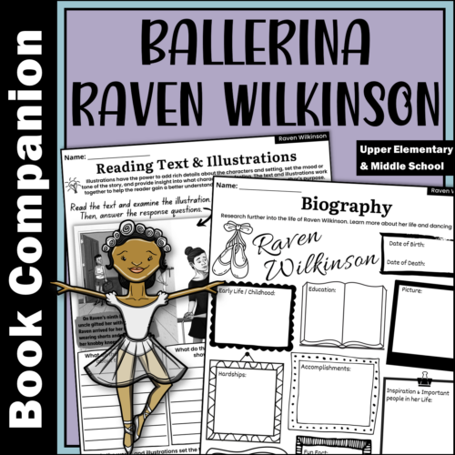 Trailblazer: Ballerina Raven Wilkinson Book Companion Activities ...