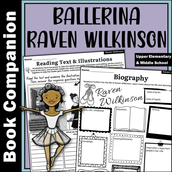 Trailblazer: Ballerina Raven Wilkinson Book Companion Activities ...