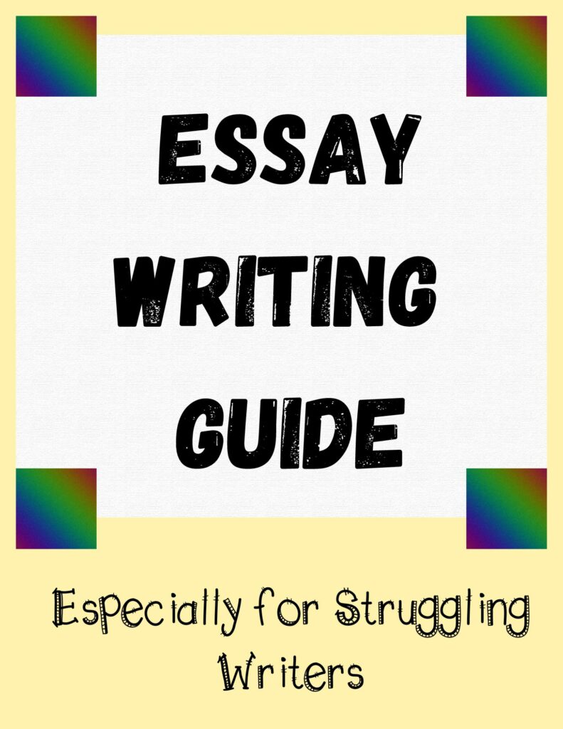 Essay Writing Guide -ELA general test prep summer review sped ...
