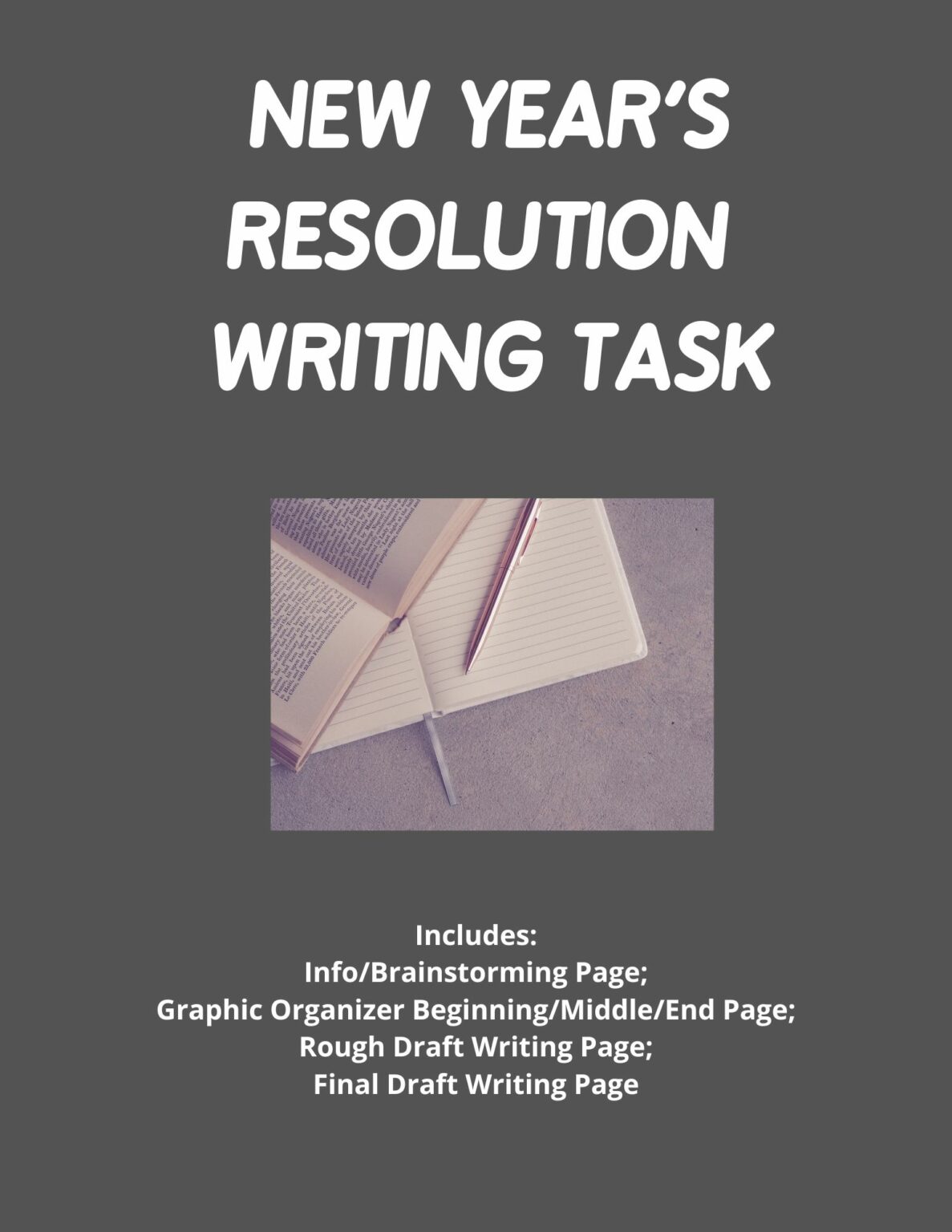 Acrostic Poem Packet - New Years Themed middle school high sped ELA ...