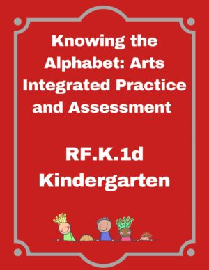 Knowing the Alphabet - learning arts integrated RF.K.1d Kindergarten ...