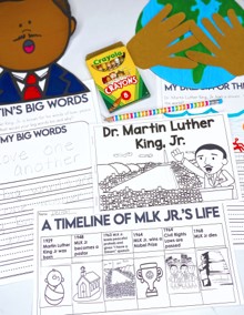 Martin Luther King Jr Unit MLK Activities | Made By Teachers